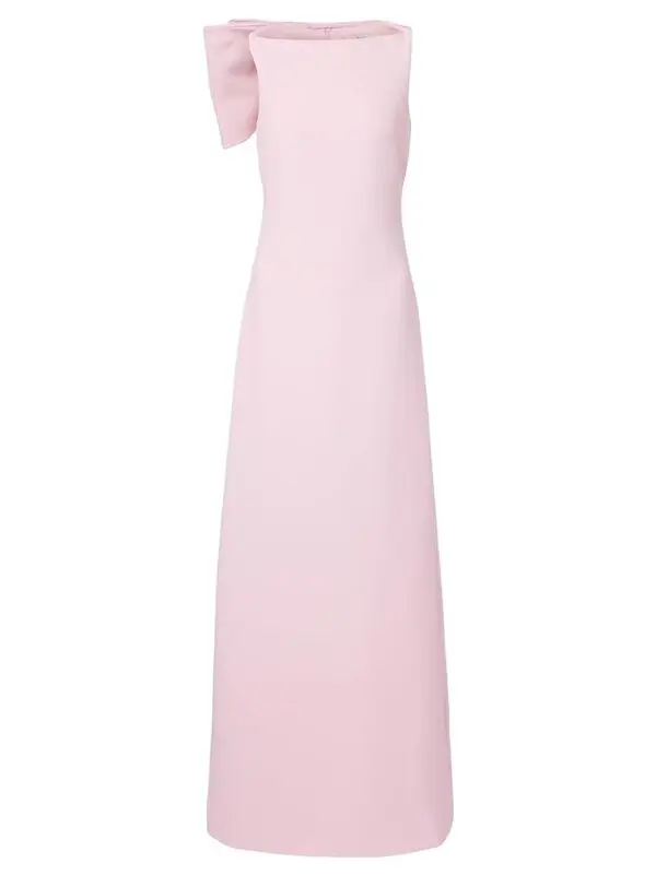 Safiyaa Mallory Crepe Gown - Pink