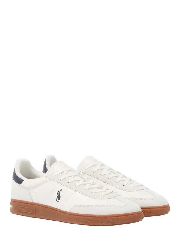 Polo Ralph Lauren Bedford Leather Sneakers - White