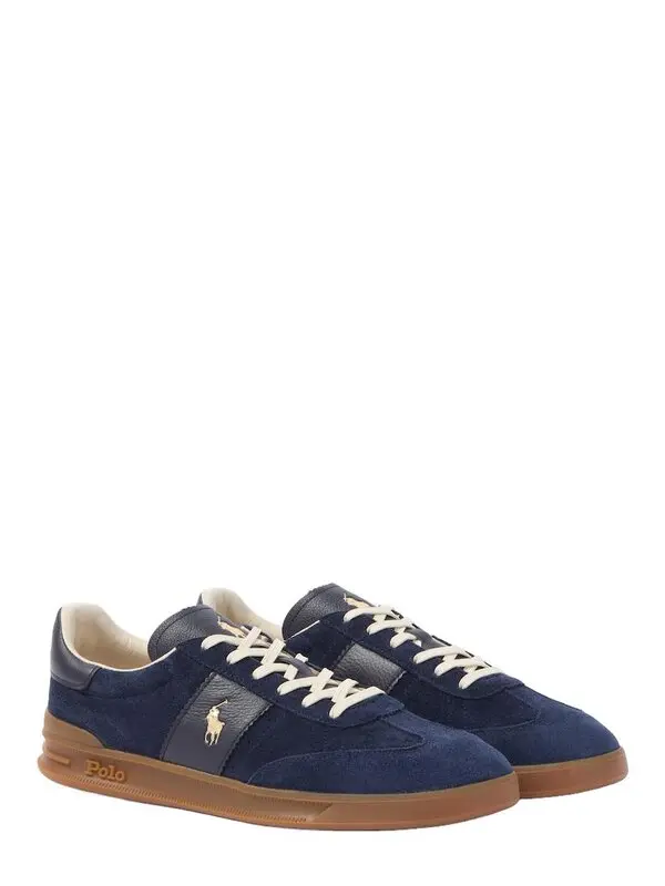 Polo Ralph Lauren Heritage Era Suede Sneakers - Blue