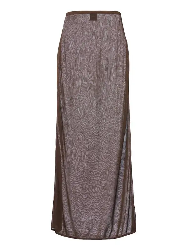 LESET Jack Maxi Skirt - Brown