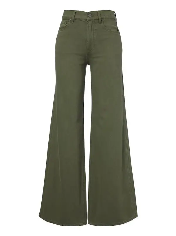 Veronica Beard Kasey Flared Jeans - Green