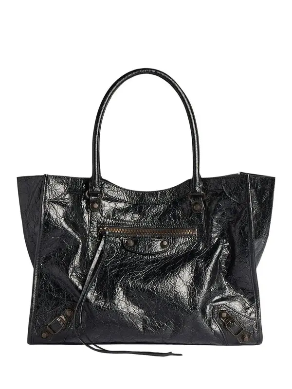 Balenciaga Le City Tote Bag Small - Black