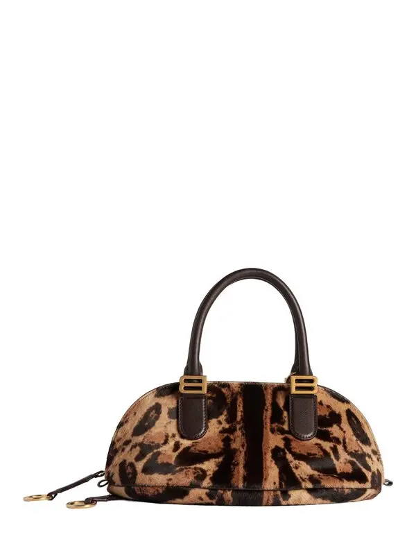 Balenciaga Bolero Bowling Bag Mini - Beige