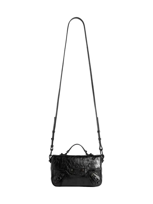 Balenciaga Le City Flap Bag Nano - Black
