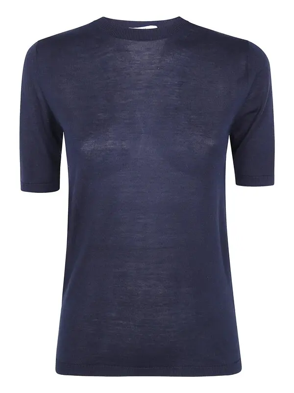 Max Mara Silk Cashmere Blend Sweater - Black