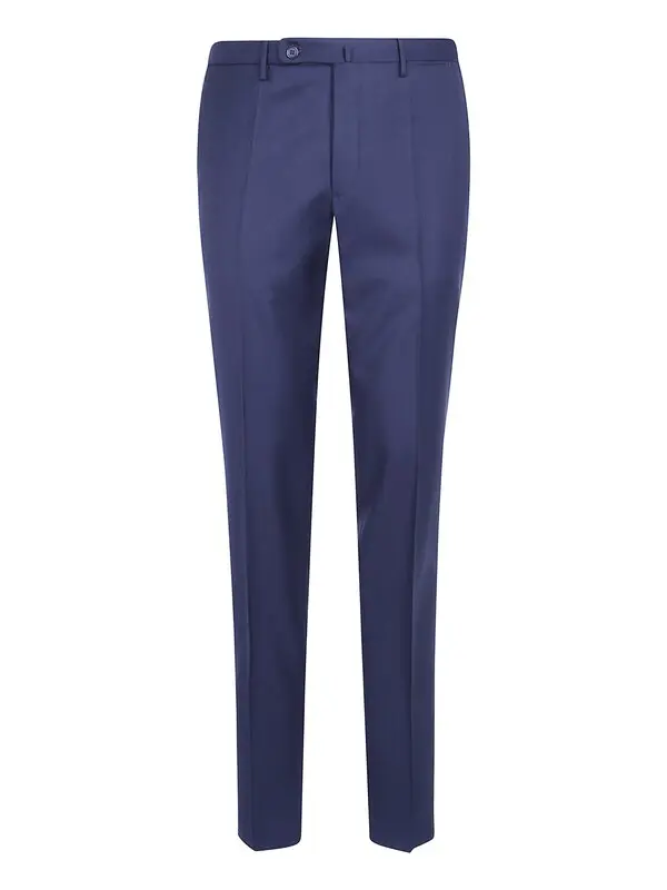 Incotex Pants Regular Fit "classic Regular Chino - Blue