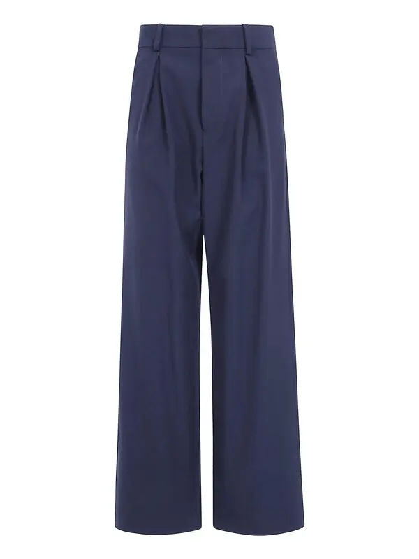 MAISON MARGIELA Wide Leg Trousers - Gray