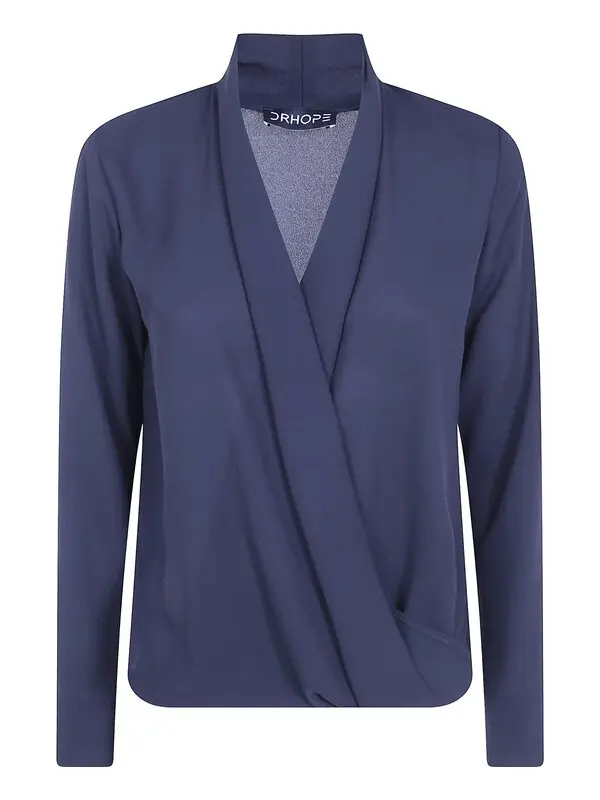DRHOPE Classic Twist Shirt - Black
