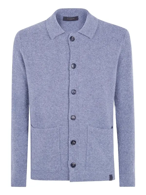 ZANONE Wool Cardigan - Gray