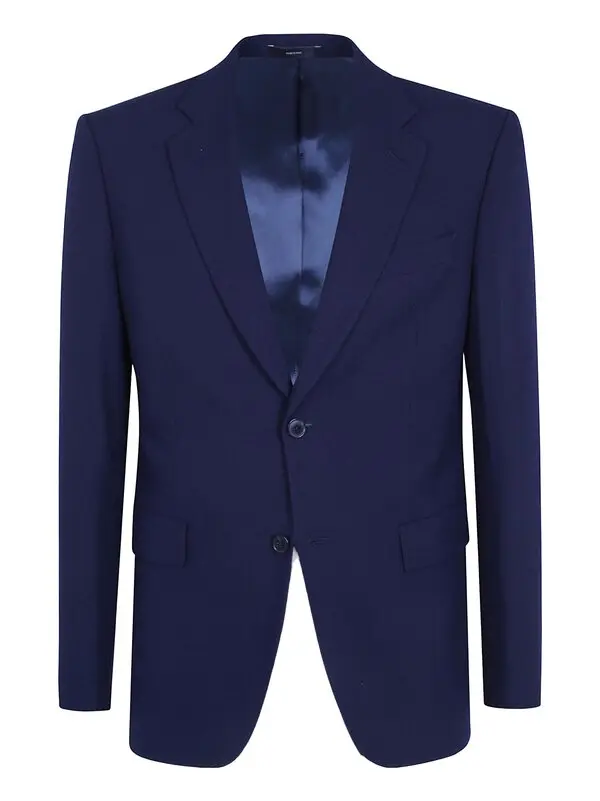 Paul Smith Tailored Fit Wool Jacket - Black