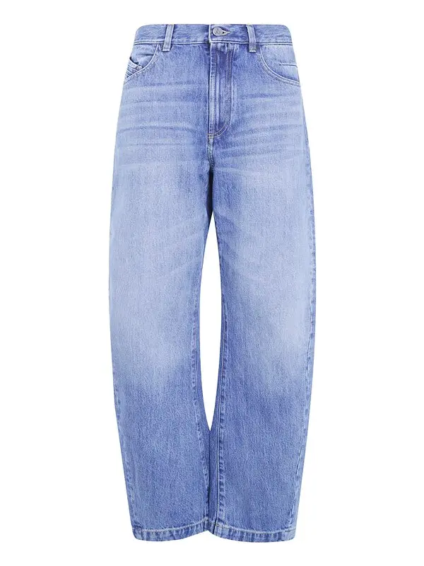 Attico Barrel Leg Jeans - Blue