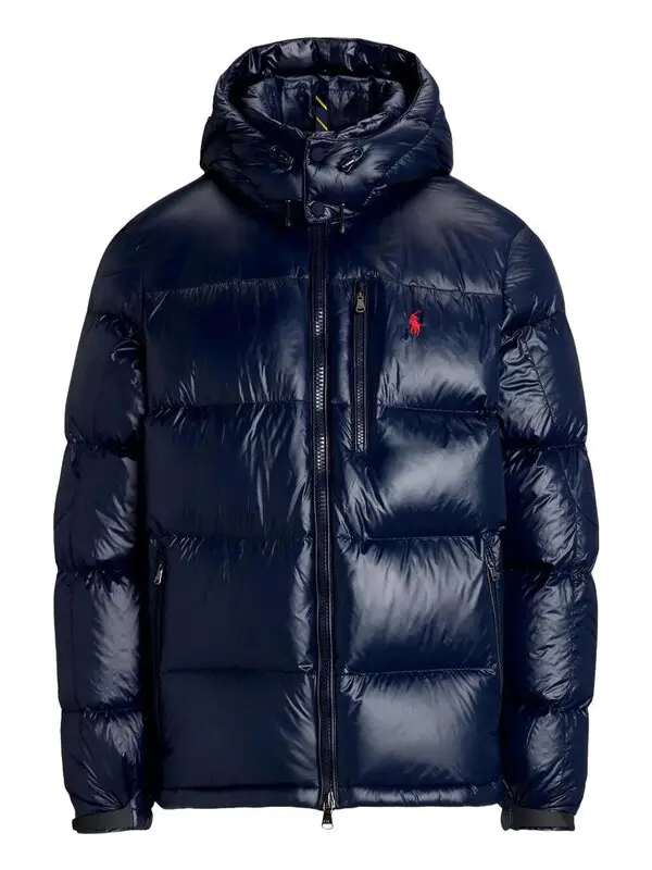 Polo Ralph Lauren Shiny Effect Down Jacket - Blue