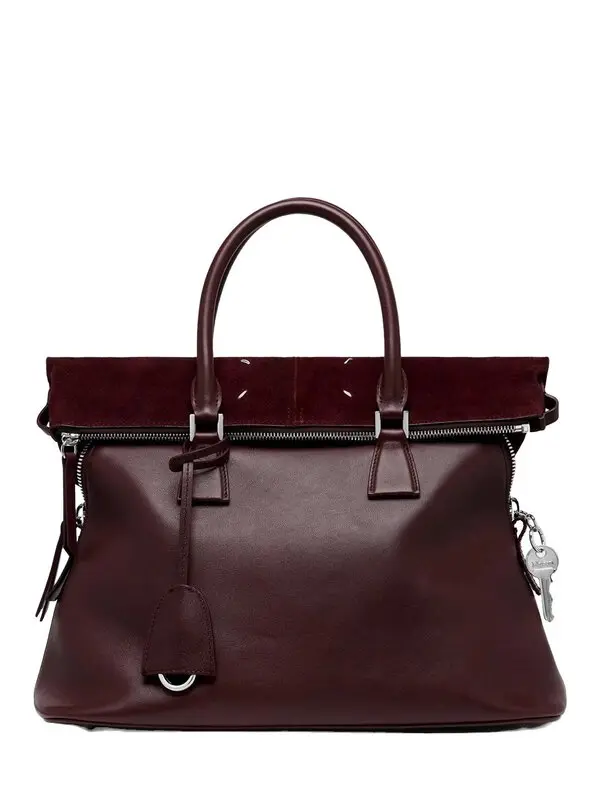 MAISON MARGIELA 5ac Soft Medium Bag - Red