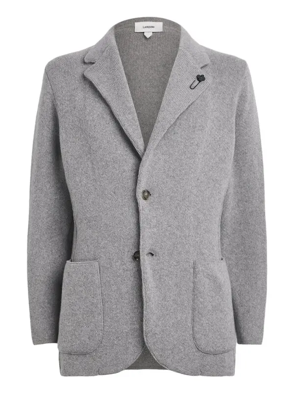 LARDINI Cashmere Blazer - Grey