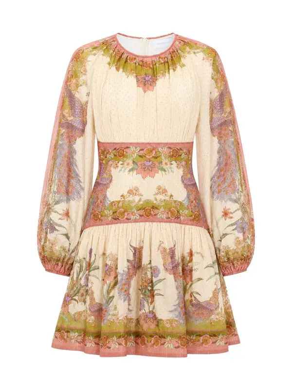 Zimmermann Indra Mini Dress - Multicolour