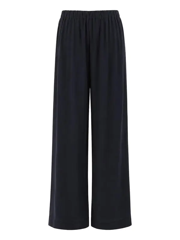 Fabiana Filippi Trevi Fresco Wool Trousers - Blue