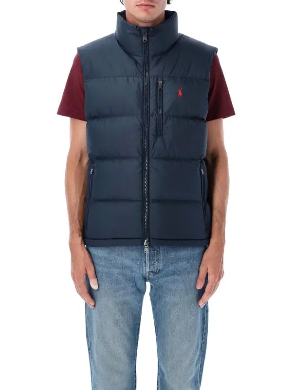 Polo Ralph Lauren Quilted Ripstop Padded Vest - Blu