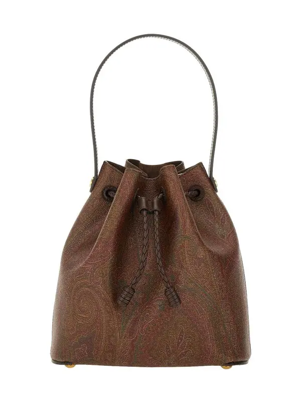 Etro Arnika Mini Bucket Bag - Brown