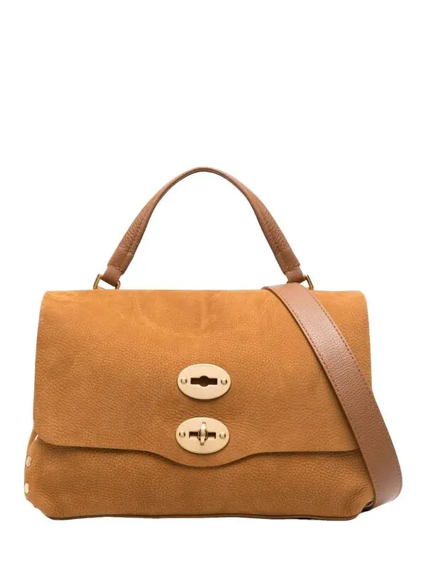 ZANELLATO Postina Jones Small Leather Handbag - Brown