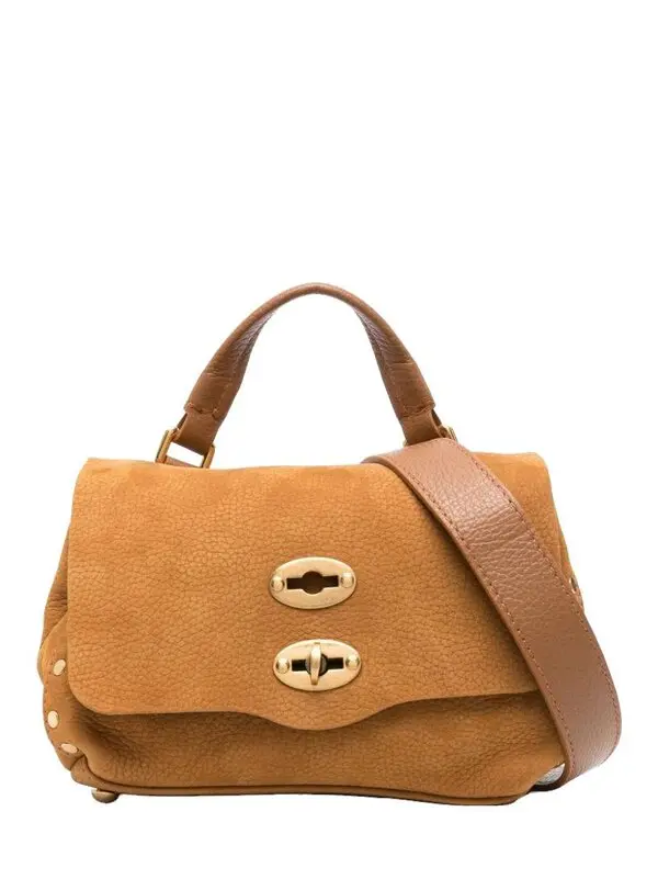 ZANELLATO Postina Jones Baby Leather Handbag - Brown