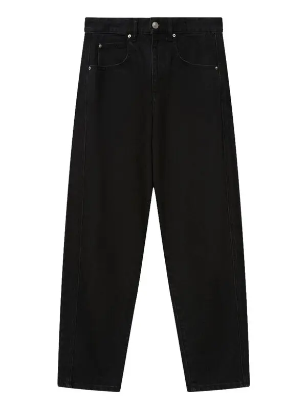 Isabel Marant Étoile Oriane Denim Jeans - Black