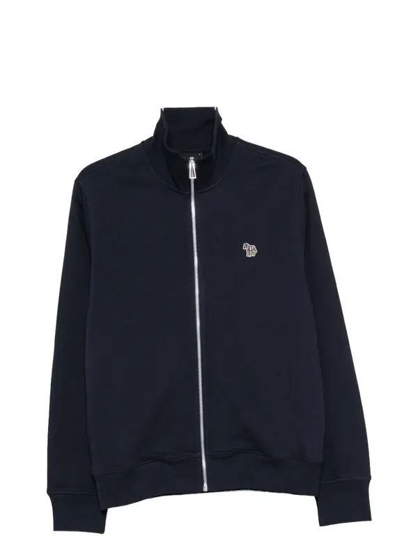 Paul Smith Zebra Logo Cotton Sweatshirt - Blue