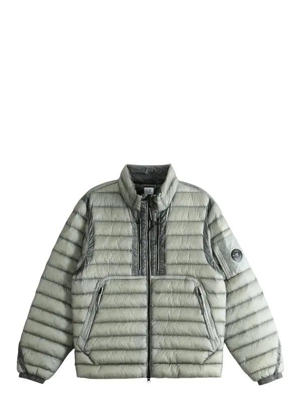C.P. COMPANY D.d. Shell Lens Down Jacket - Grey