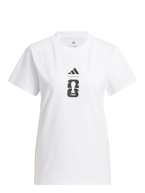 Adidas Fifa World Cup 2026 Match Ball Graphic T-shirt - White