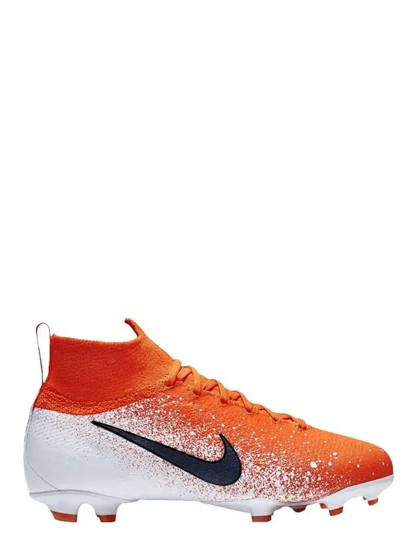 Nike Mercurial Superfly 6 Elite Fg Gs Athletic Football Boots - Orange