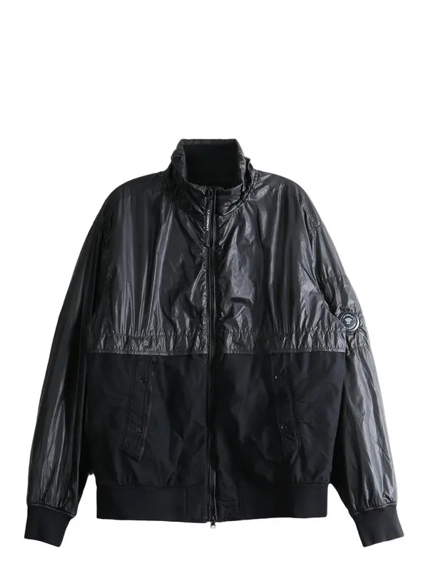 C.P. COMPANY Cs Ii Mixed Bomber Jacket - Black
