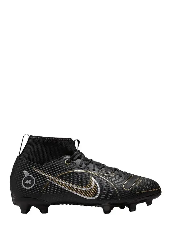 Nike Mercurial Superfly 8 Academy Mg Gs Athletic Football Cleats - Black