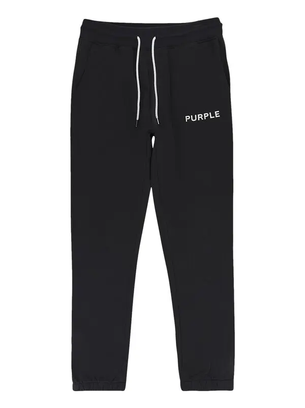 PURPLE BRAND French Terry Joggers - Black