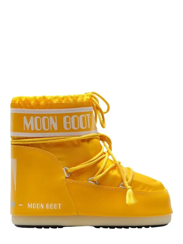 Moon Boot Icon Nylon Low Boot - Yellow