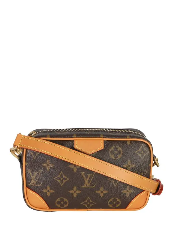 LOUIS VUITTON Monogram Canvas Trocadero Wearable Wallet - Brown