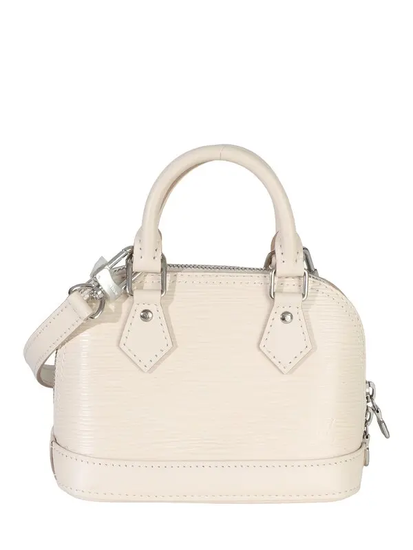 LOUIS VUITTON Epi Nano Alma Shoulder Bag - Beige