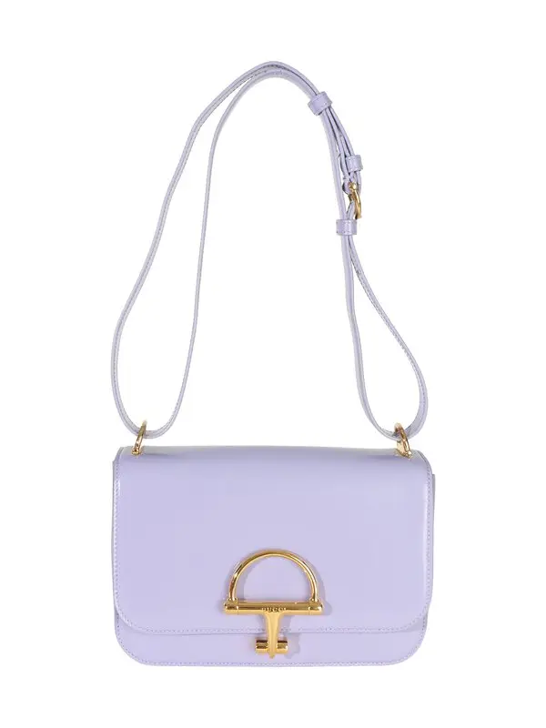 Gucci Light Spice Lux Nappa Siena Shoulder Bag - Purple