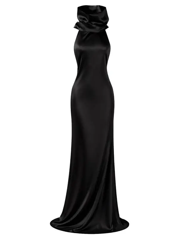 OSCARMORRIS Nocturne Dress - Black