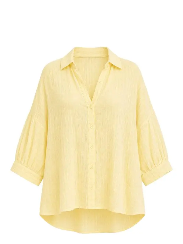 MUCHE & MUCHETTE Nila Shirt - Yellow