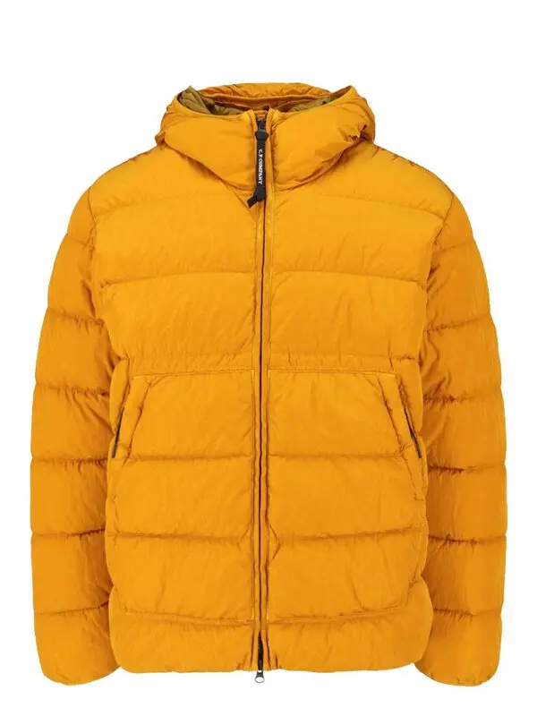 C.P. COMPANY Padded Jacket "chrome R Goggle - Orange