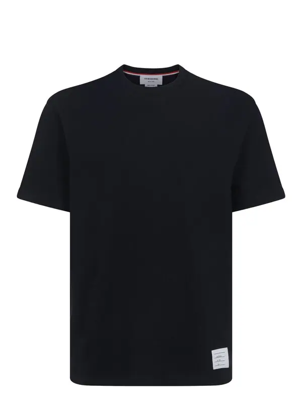 Thom Browne Cotton T-shirt - Blue