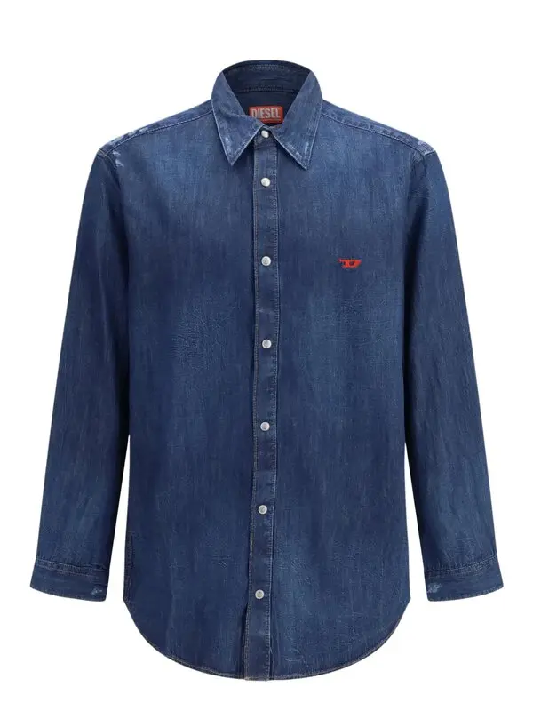 DIESEL® D-simply Denim Shirt - Blue