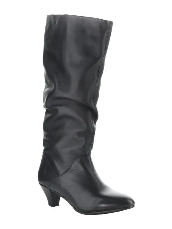 Fly London Pram Slouchy Knee High Boot - Black