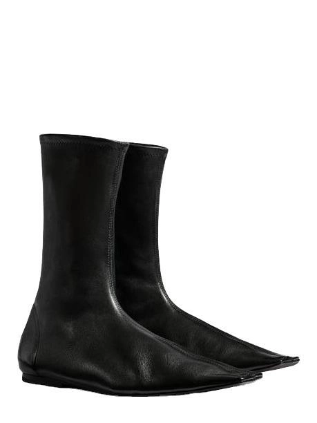 Khaite Marlene Foldable Boot - Black