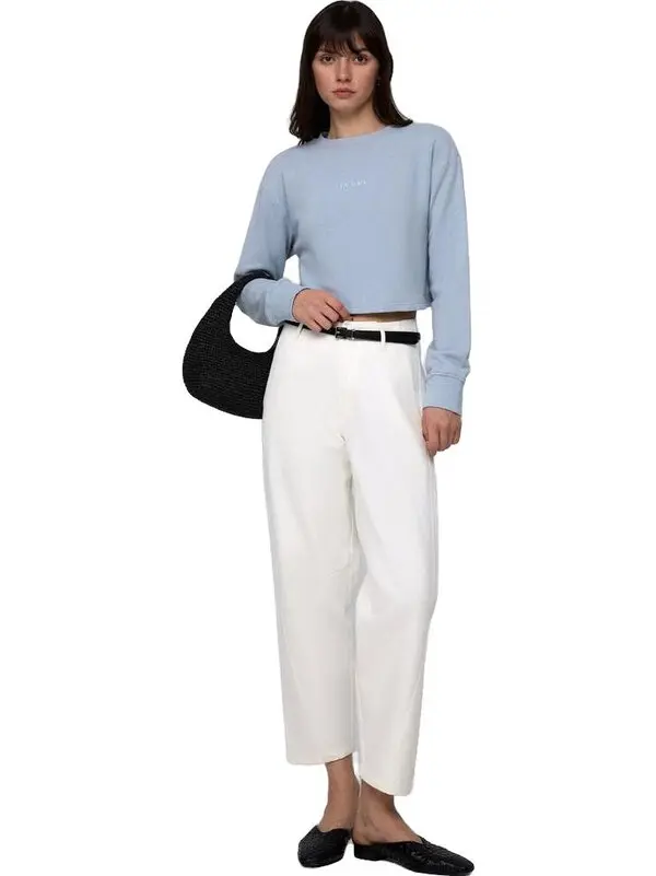 JUANA Denim Atelier Barrel Jeans - White