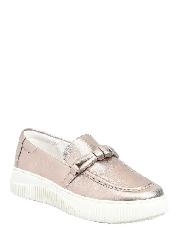 SOFFT Foster Platform Loafer Sneakers - Light Espresso