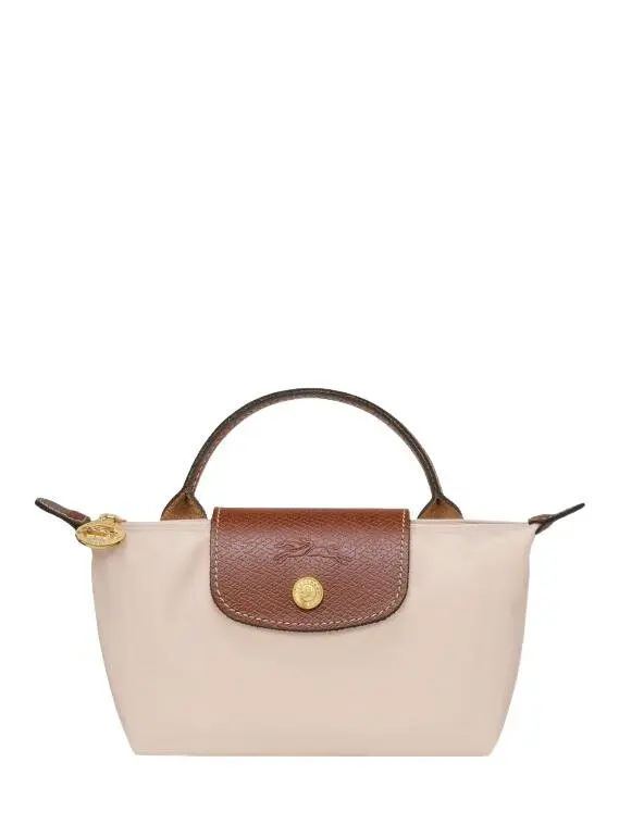 Longchamp Le Pliage Zipped Tote Bag - Nude