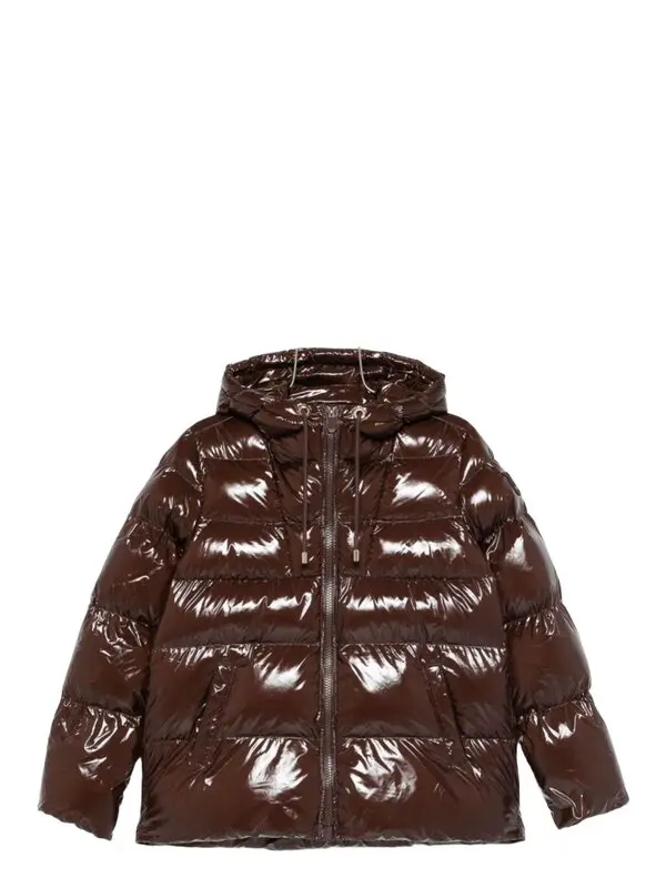 Pinko Zip-up Hooded Jacket - Red