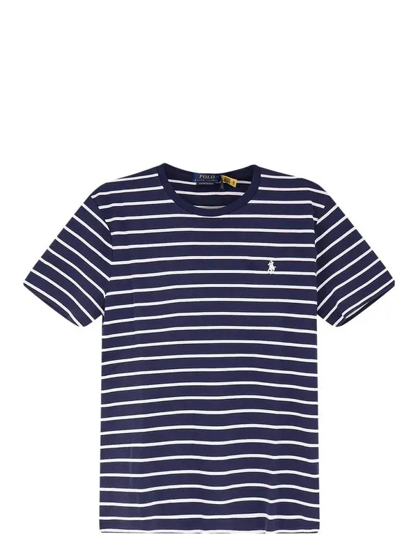 Polo Ralph Lauren Striped Logo T-shirt - Blue