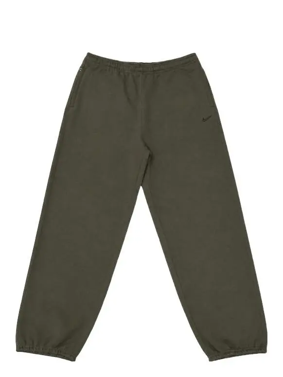 Nike Logo Embroidered Track Pants - Green