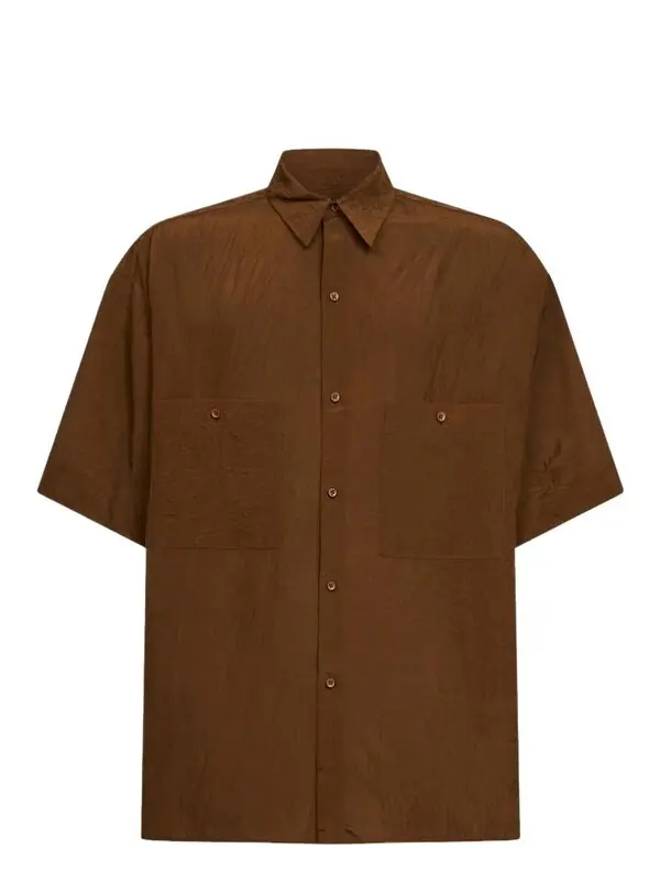 UMA WANG Short-sleeved Shirt - Brown
